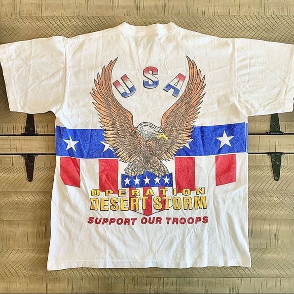 Center Cut | Shirts | Vintage Operation Desert Storm Tshirt Mens Large ...